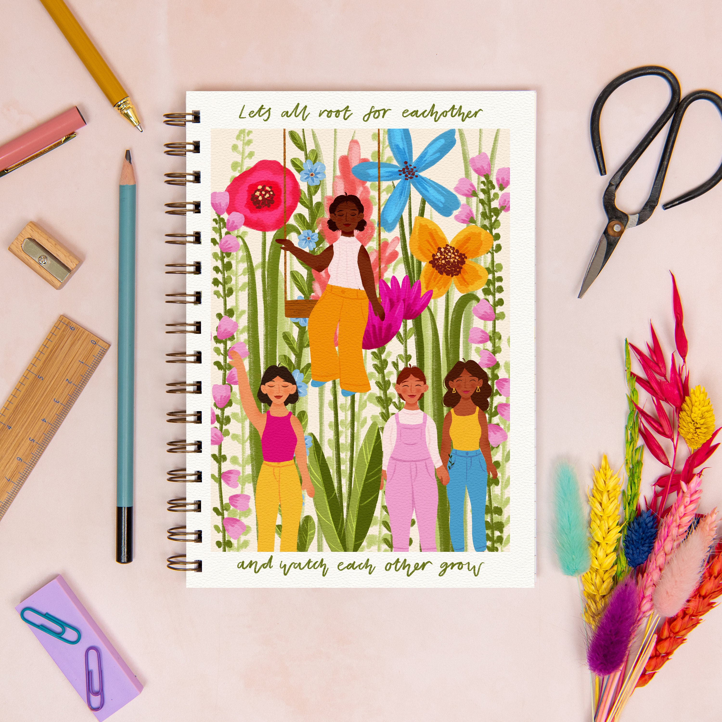 Women's Empowerment Notebook, International Women's Day, Growing ...