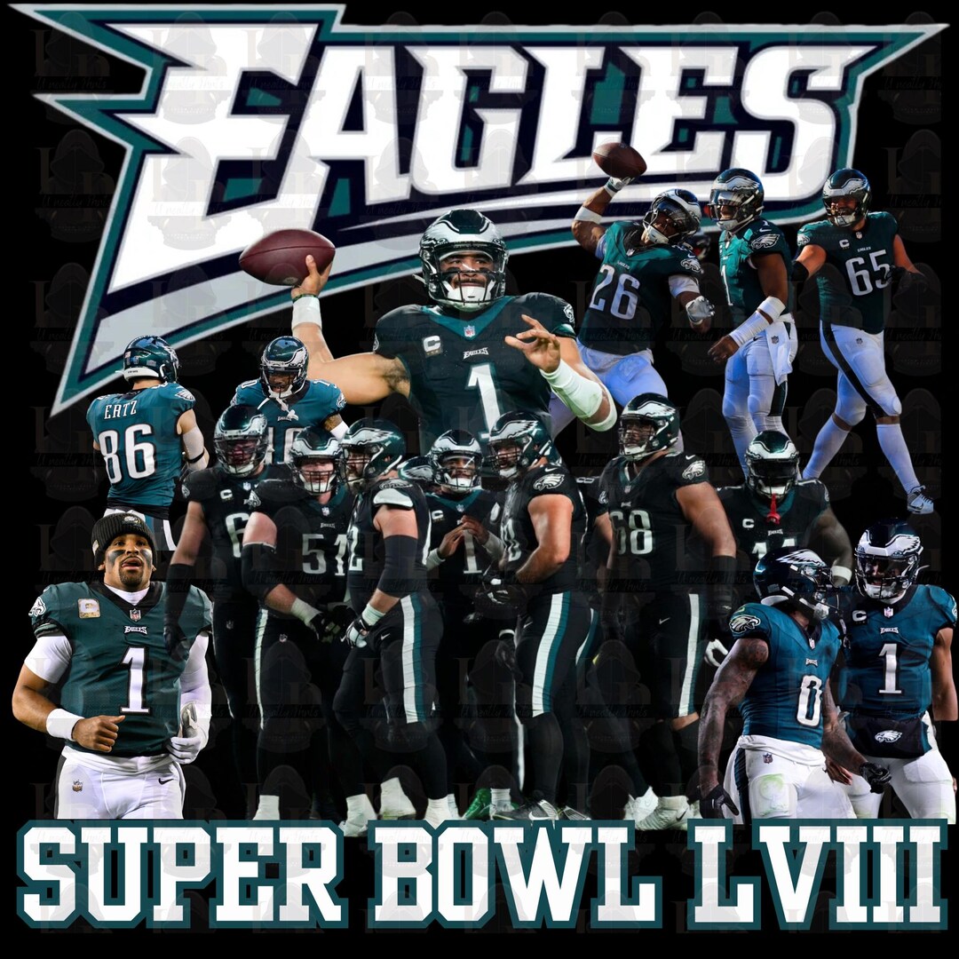 Chiefs or Eagles Super-bowl Digital Download - Etsy