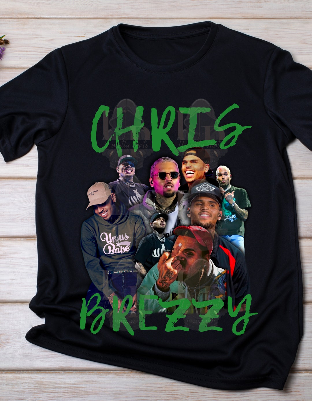 CHRIS BROWN Bundle Designs PNG 3 Versitile Styles - Etsy