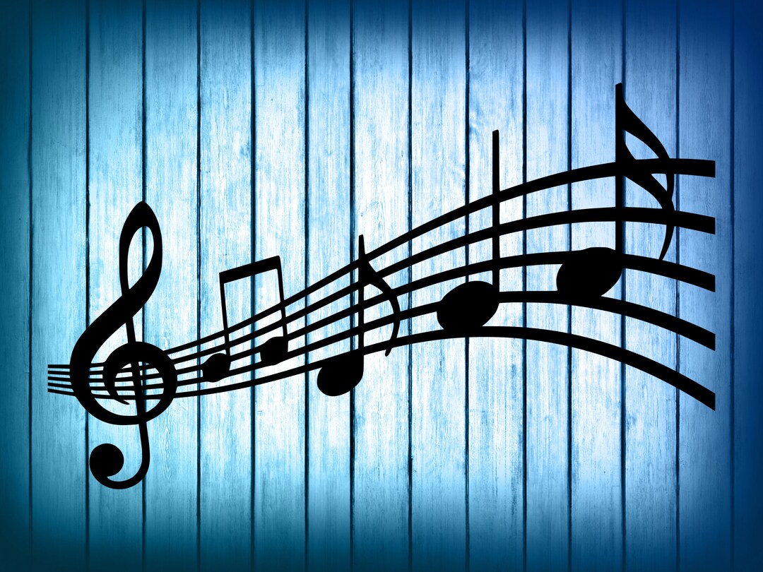 Music Notes Metal Wall Art Music Symbols Metal Decor Music Decor Wall ...