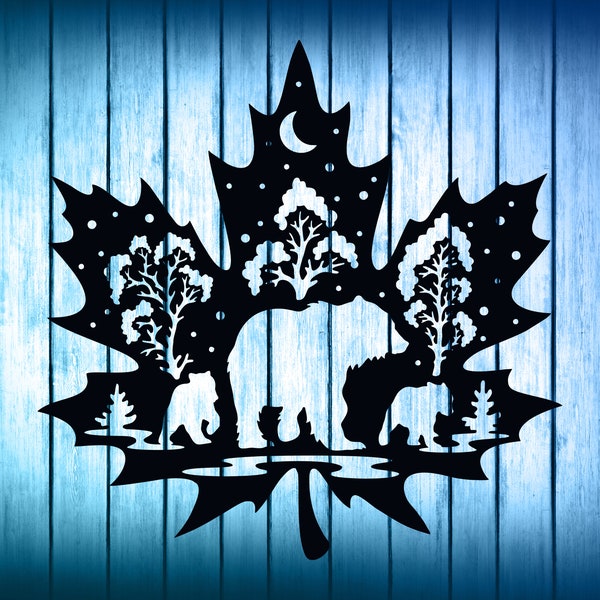 Metal Maple Leaves - Etsy