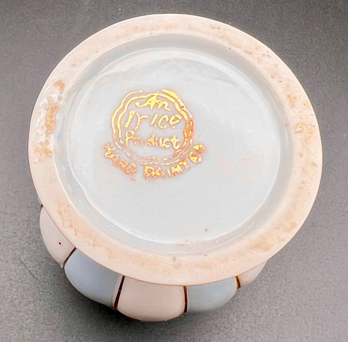 Vintage IRICE Hand Painted Perfume Bottle - Etsy