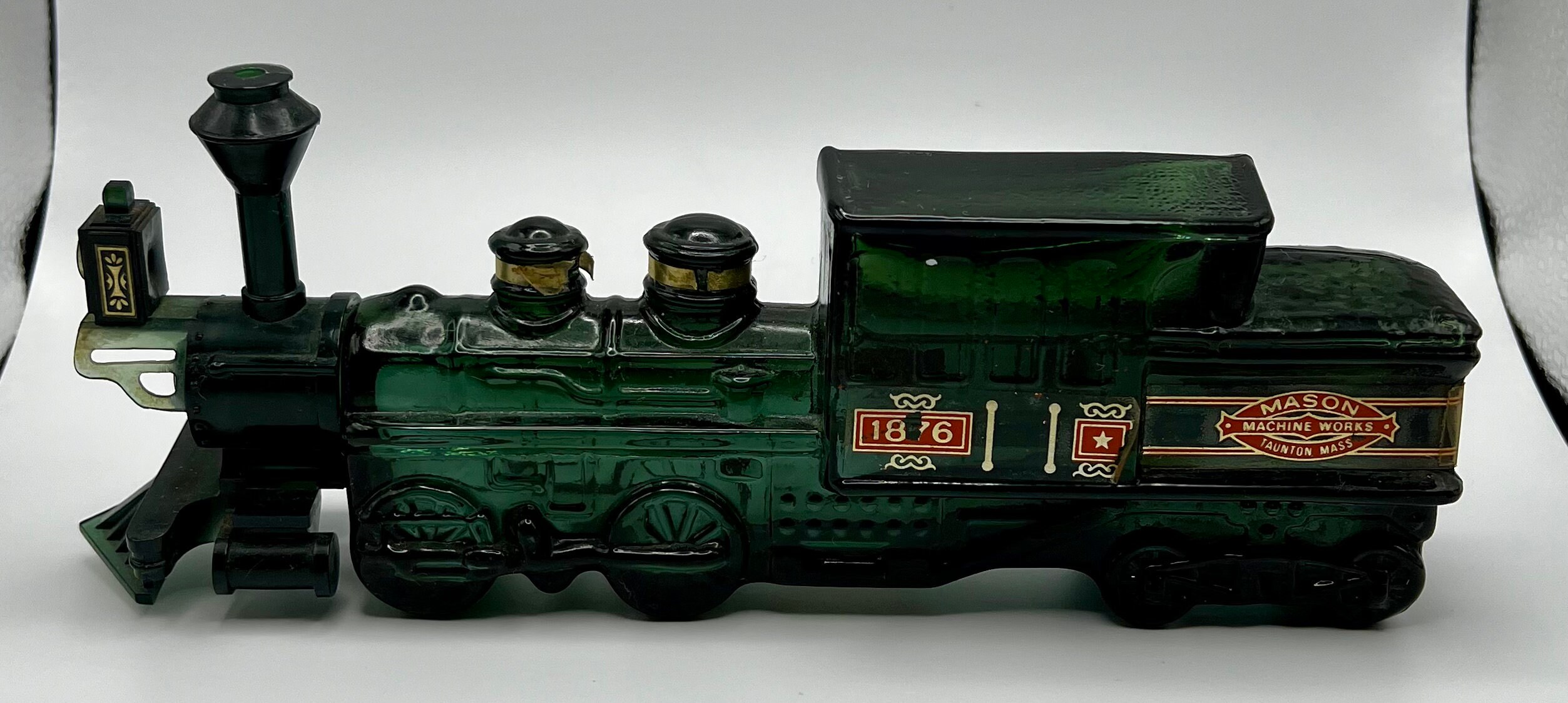 Vintage AVON Train Bottle 1876 Centennial Express Everett Aftershave ...