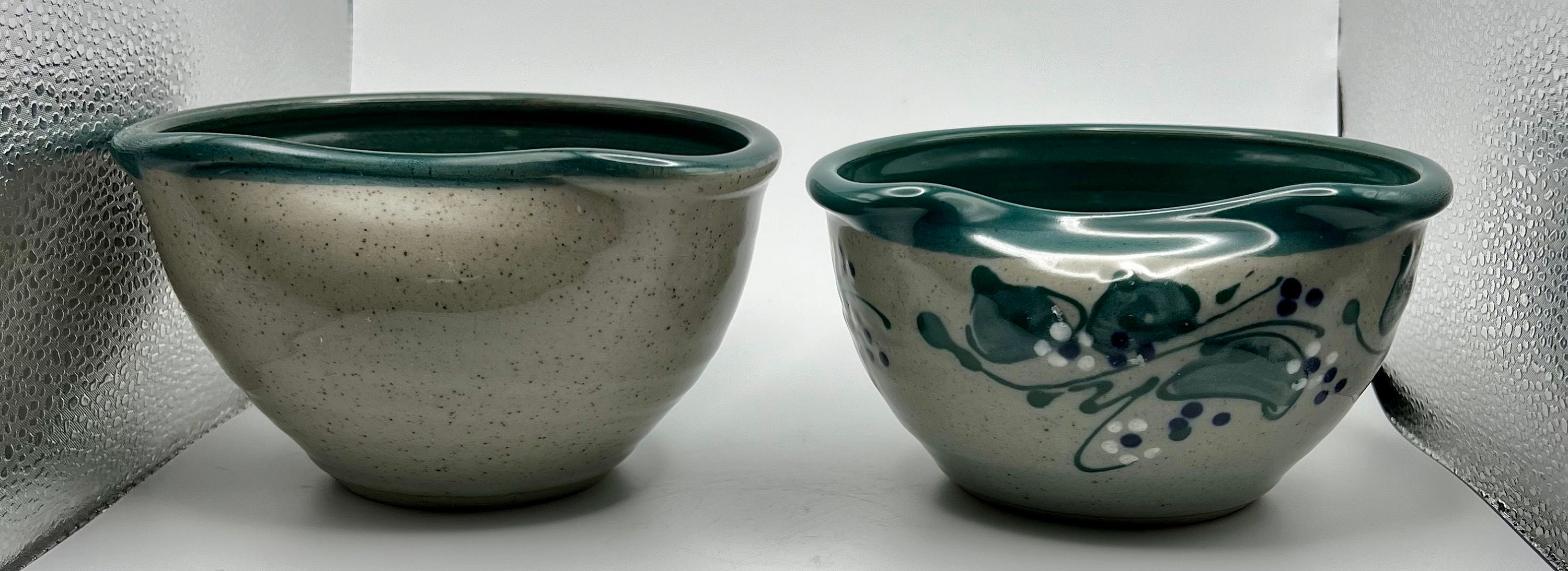 Set of 2 GREAT BAY Pottery Chowder Bowls. Handmade in 2003 & 2005 in ...