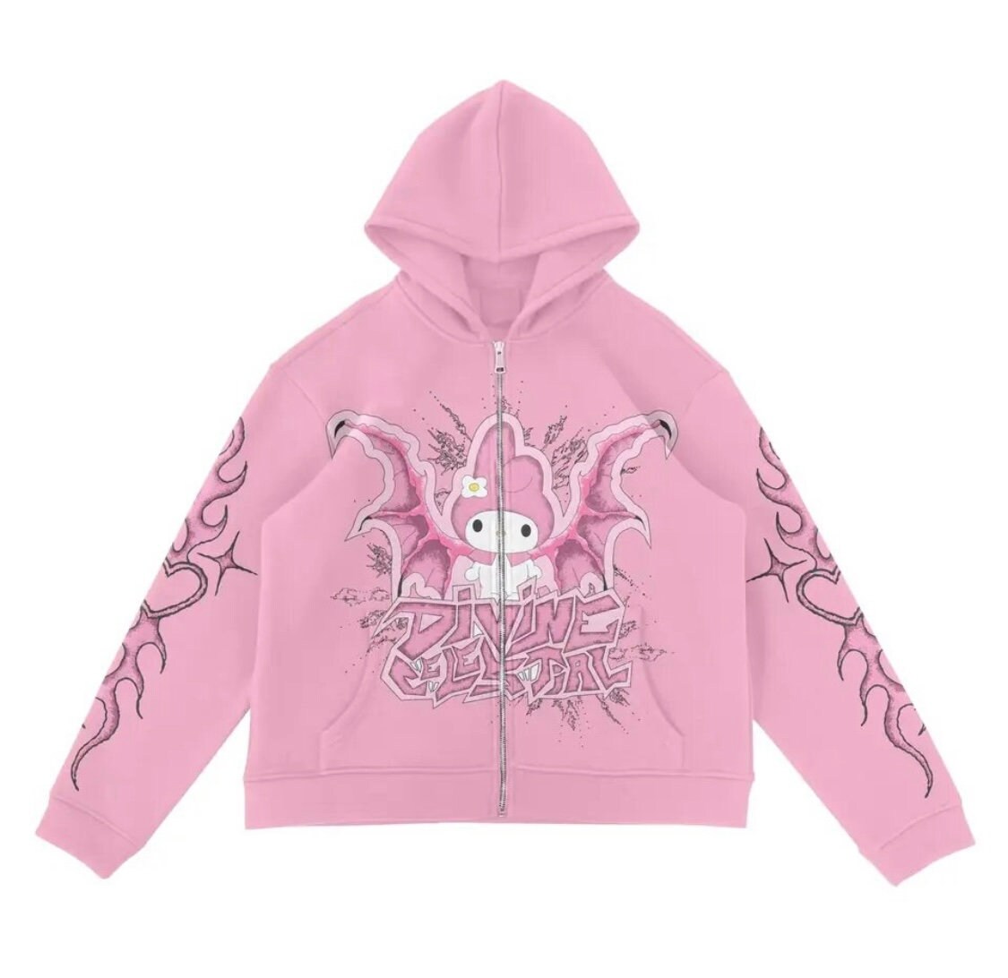 My Melody Y2K Jacket - Etsy