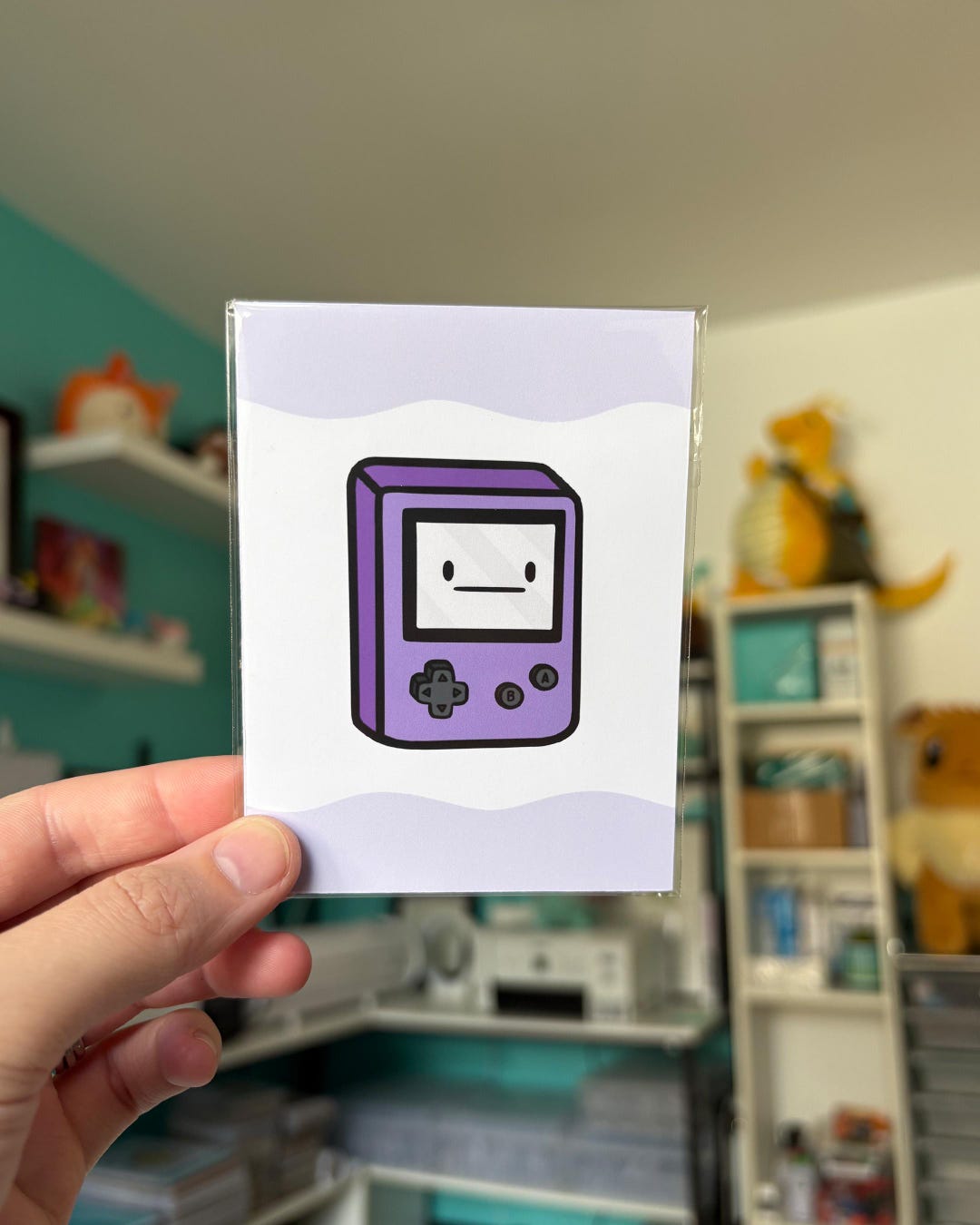 Handheld Game Console Color 3x4 Print | Home Decor | Video Gaming | 90s ...
