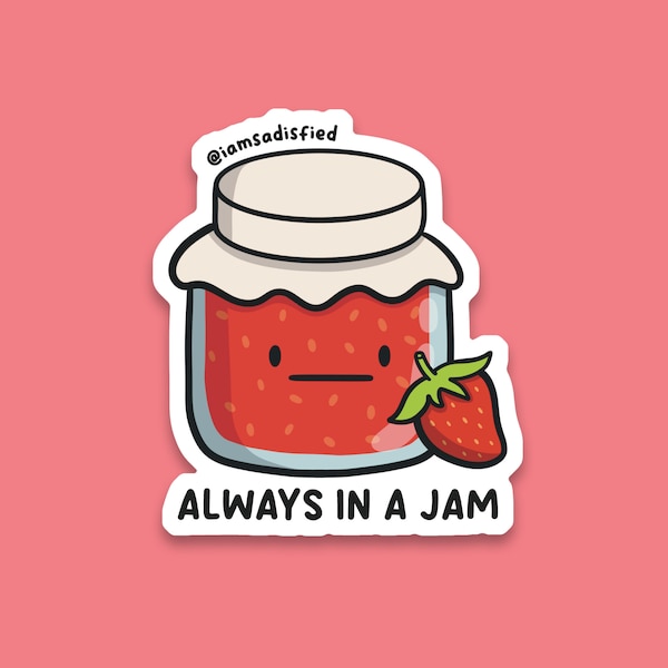 Jam Sticker - Etsy