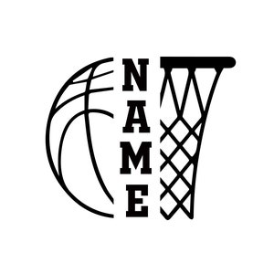 Basketball SVG Bundle: Monogram & Team Shirt Designs (digital Files ...