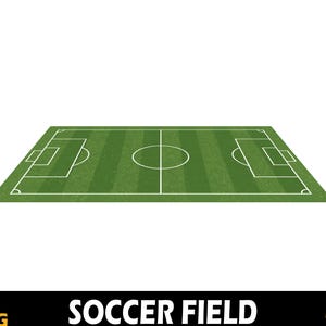 Soccer Field SVG Bundle, Football Field Clipart (png, Dxf, Eps) - Etsy