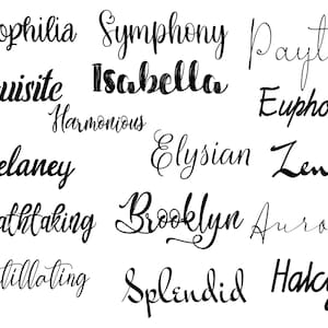 50 Cursive Fonts Bundle (OTF, SVG, TTF) - Ultimate Font Collection - Etsy