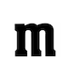 Lowercase Letter M SVG: Cut Files, Layered Vector (digital Download) - Etsy