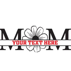 Mom Svg, Mama Svg, Mom Split Monogram, Mom Monogram Svg, Mom Name Frame ...