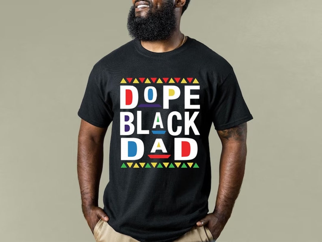 Dope Black Dad Svg, Father's Day Gift (png, Svg, Dxf, Eps) - Etsy