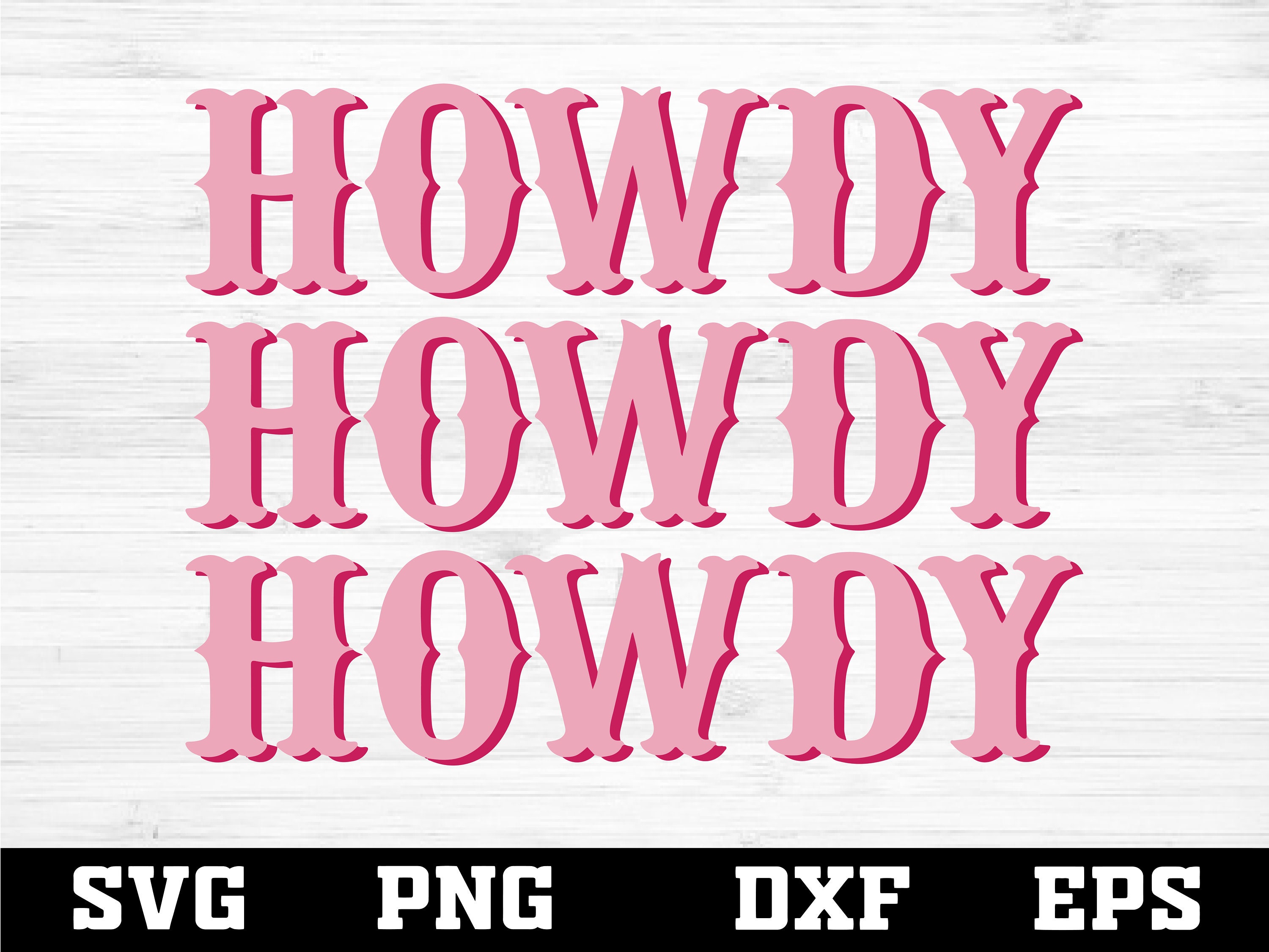 Howdy SVG Cowgirl Svg Pink Howdy Png Western Svg Howdy - Etsy Australia