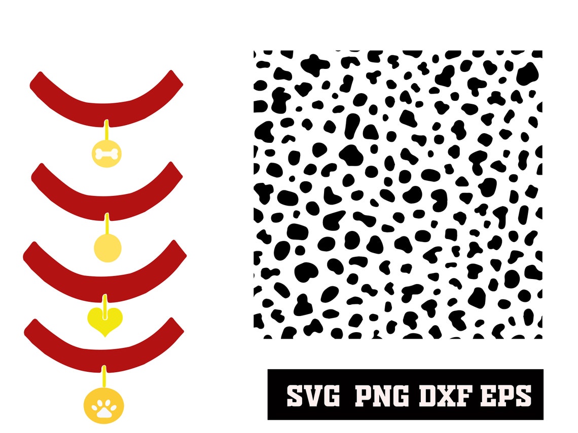 Dalmatian Spots Svg Bundle Dalmatian Spot Pattern Svg - Etsy