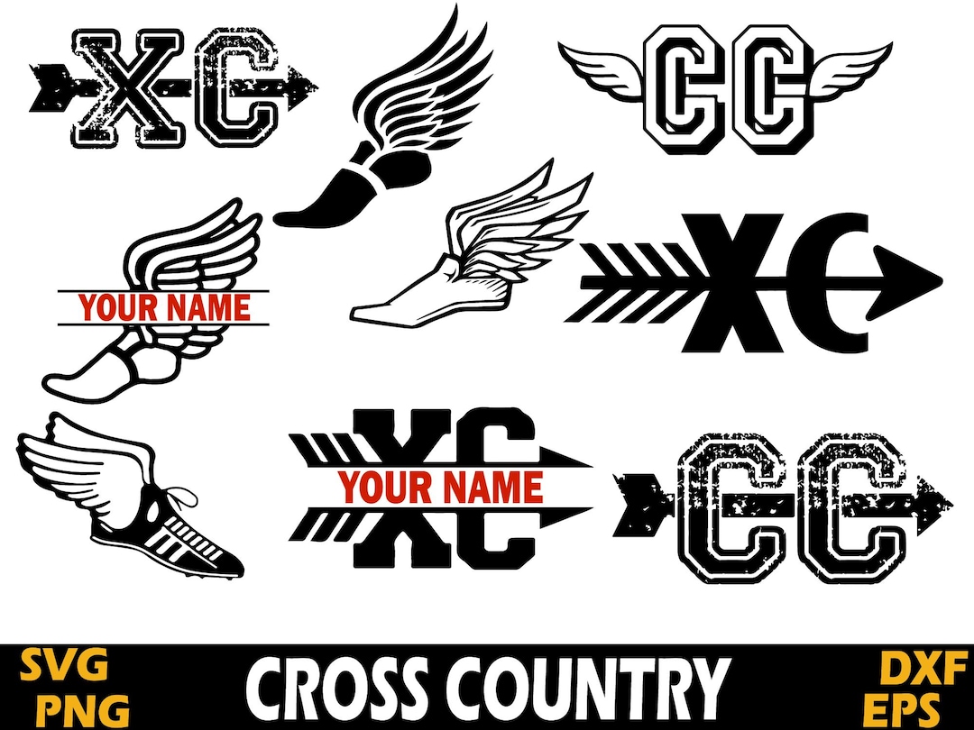 Cross Country Svg Bundle , Cross Country Name Svg , Cross Country Png ...
