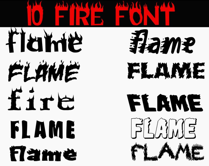 Flame Font Svg, Fire Font Svg, Thrasher Font Svg, Skateboard Font ...