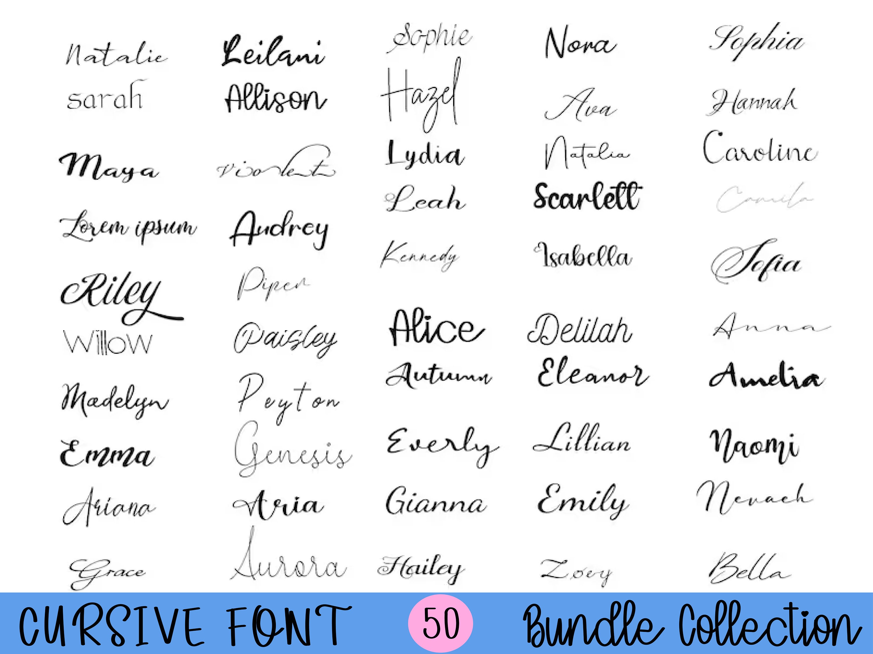 Pretty Writing Styles