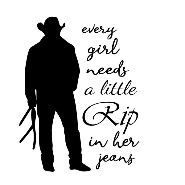Every Girl Needs a Little Rip in Her Jeans and Beth in Her Soul - Etsy