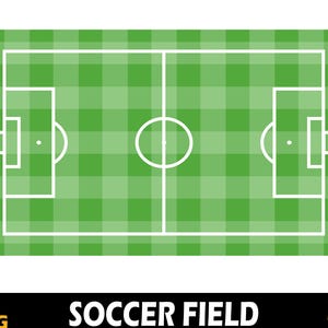 Soccer Field SVG Bundle, Football Field Clipart (png, Dxf, Eps) - Etsy