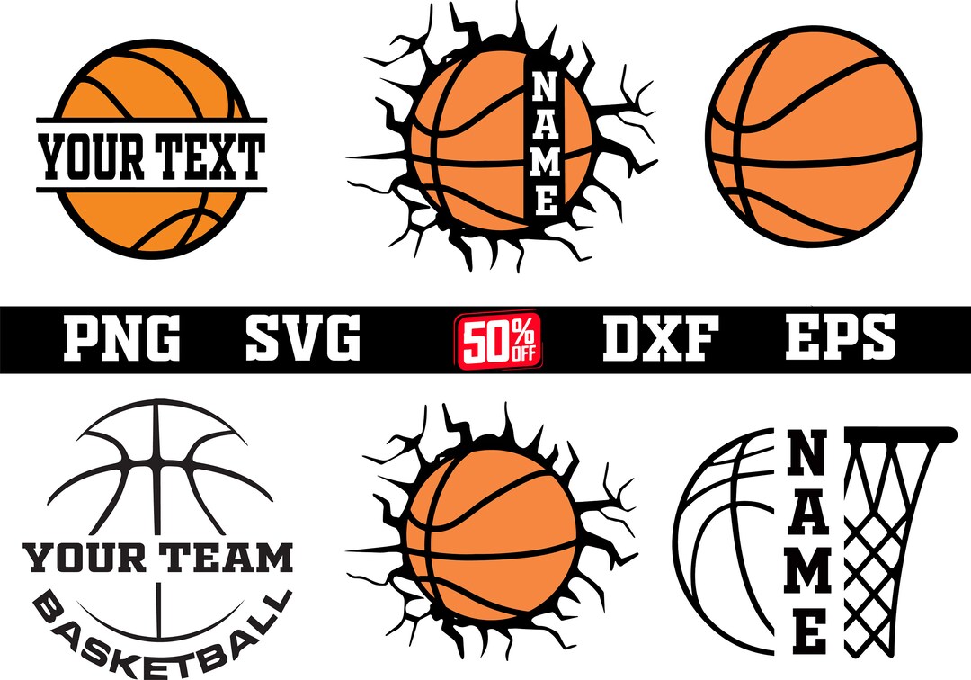 Basketball SVG Bundle basketball Monogram Svg basketball - Etsy