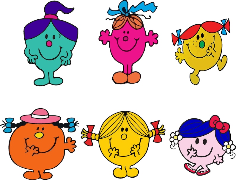 Little Miss Svg Bundle Little Miss PNG Bundle Little Miss - Etsy France