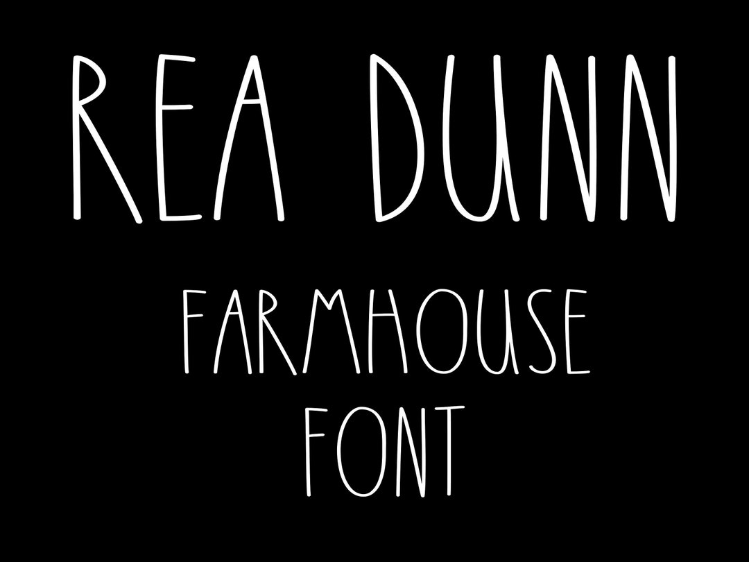 Rae Dunn Font Svg , Rae Dunn Font , Farmhouse Font Svg , Rae Dunn SVG ...