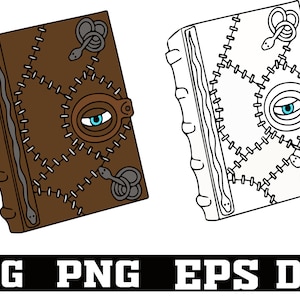 Hocus Pocus Book SVG: Sanderson Sisters Spell Book (digital Download ...
