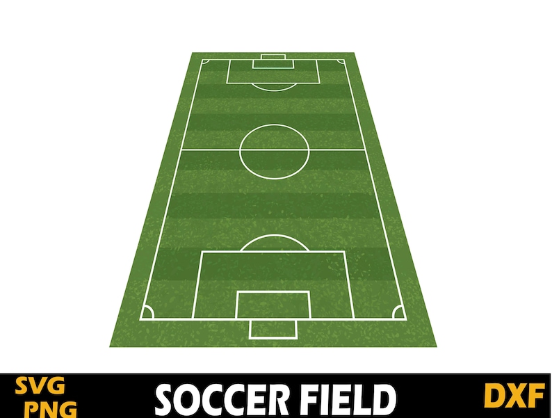 Soccer Field SVG Bundle, Football Field Clipart (png, Dxf, Eps) - Etsy