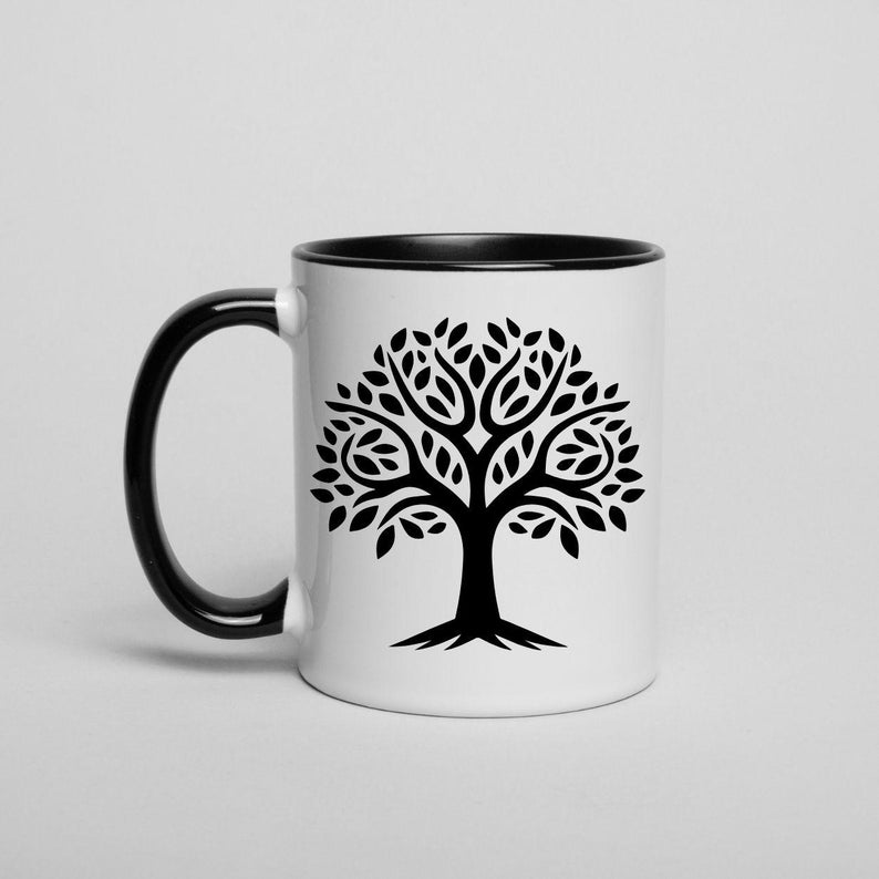 Tree of Life Bundle Design SVG PNG, Tree Silhouette Clipart, Spiritual ...