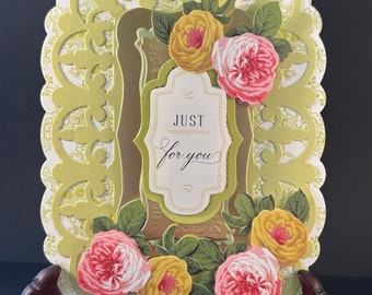 Greeting Card Just Because Printable Last Minute Instant Download DIY ...