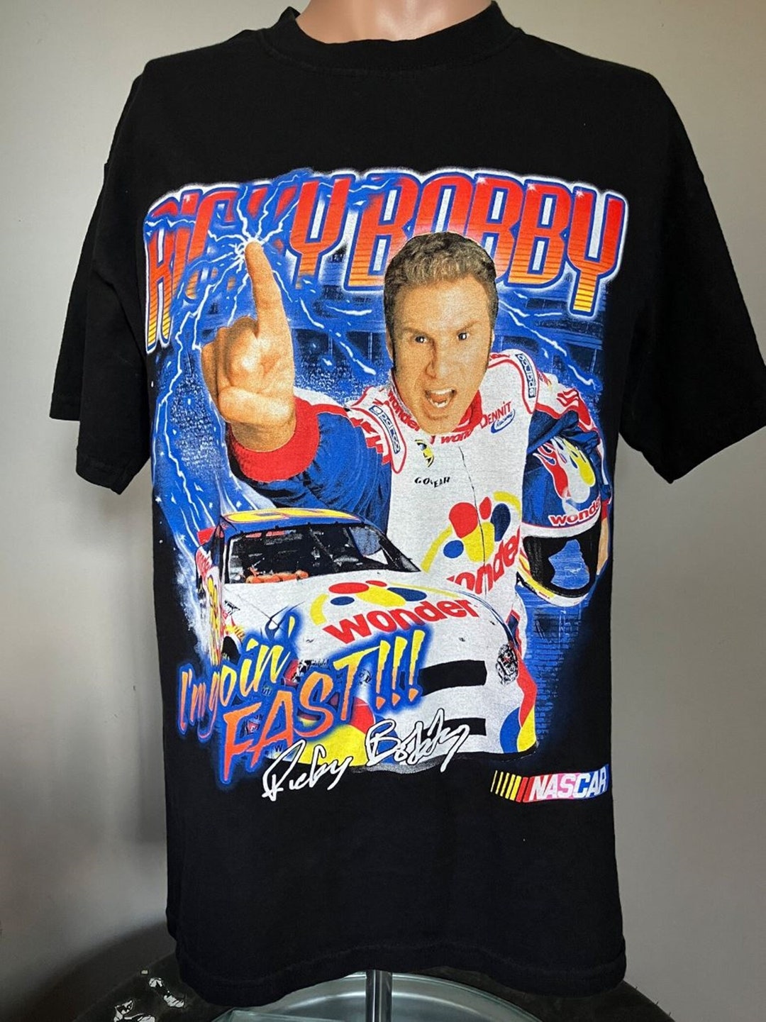 Rare Talladega Nights Ricky Bobby T-shirt Racing Shirt - Etsy UK