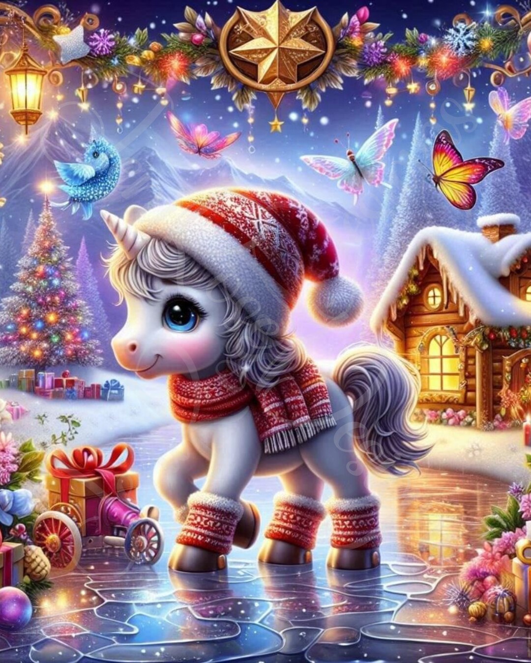 Diamond Painting Laminated Release Papers Christmas Holiday - Etsy