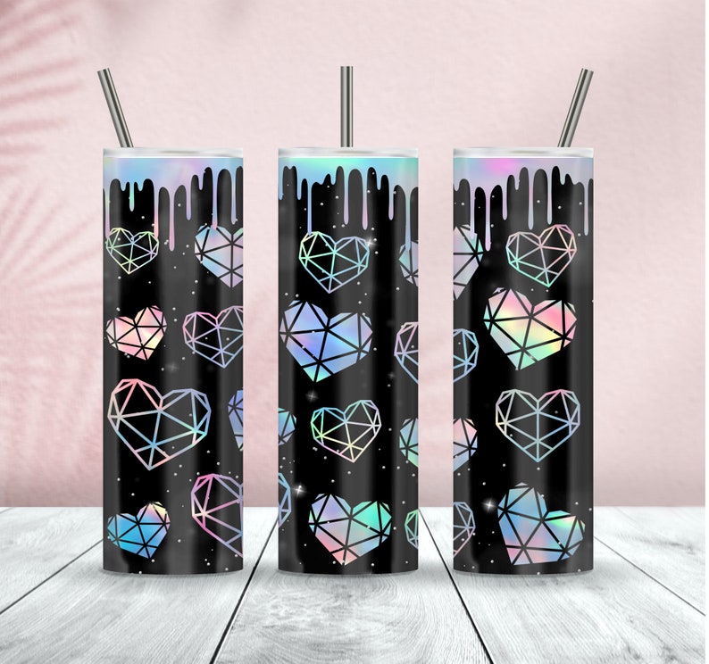 20/30oz Tumbler Rainbow Diamonds - Etsy