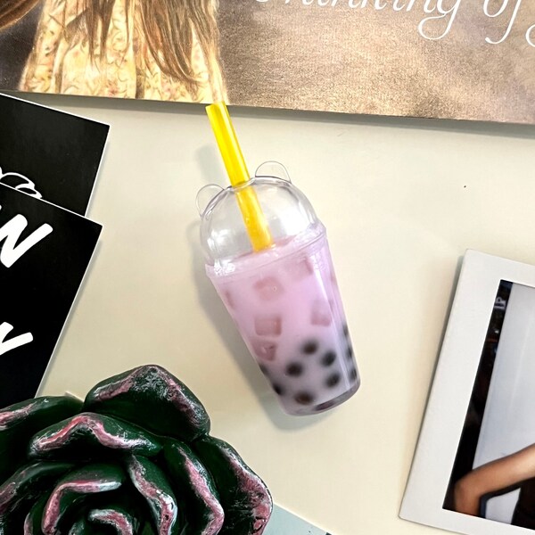 Boba Cat Magnet - Etsy Canada