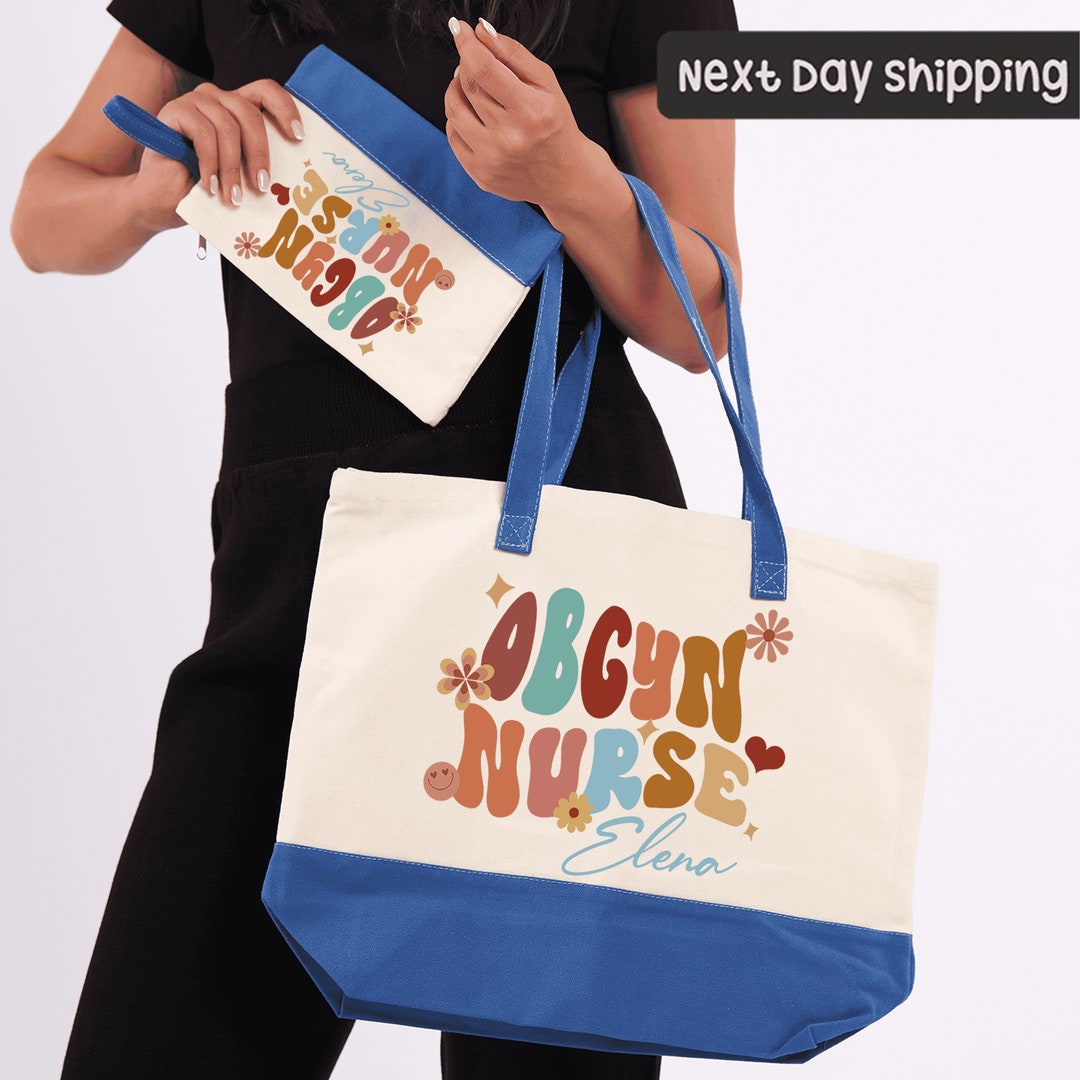 Custom OBGYN Nurse Tote Bag, OBGYN Staff Gifts, Gynecology and ...