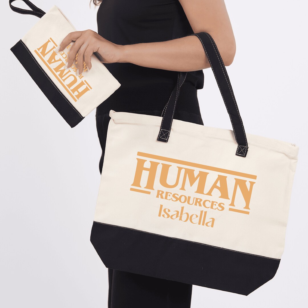 Custom Human Resources Tote Bag, HR Manager Gift, Gift for HR Boss ...