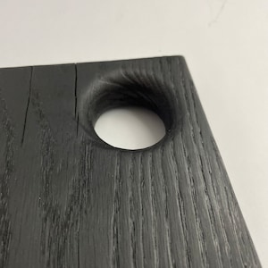 Yakisugi Cutting Board | Shou Sugi Ban Accent Board | Black Serving ...