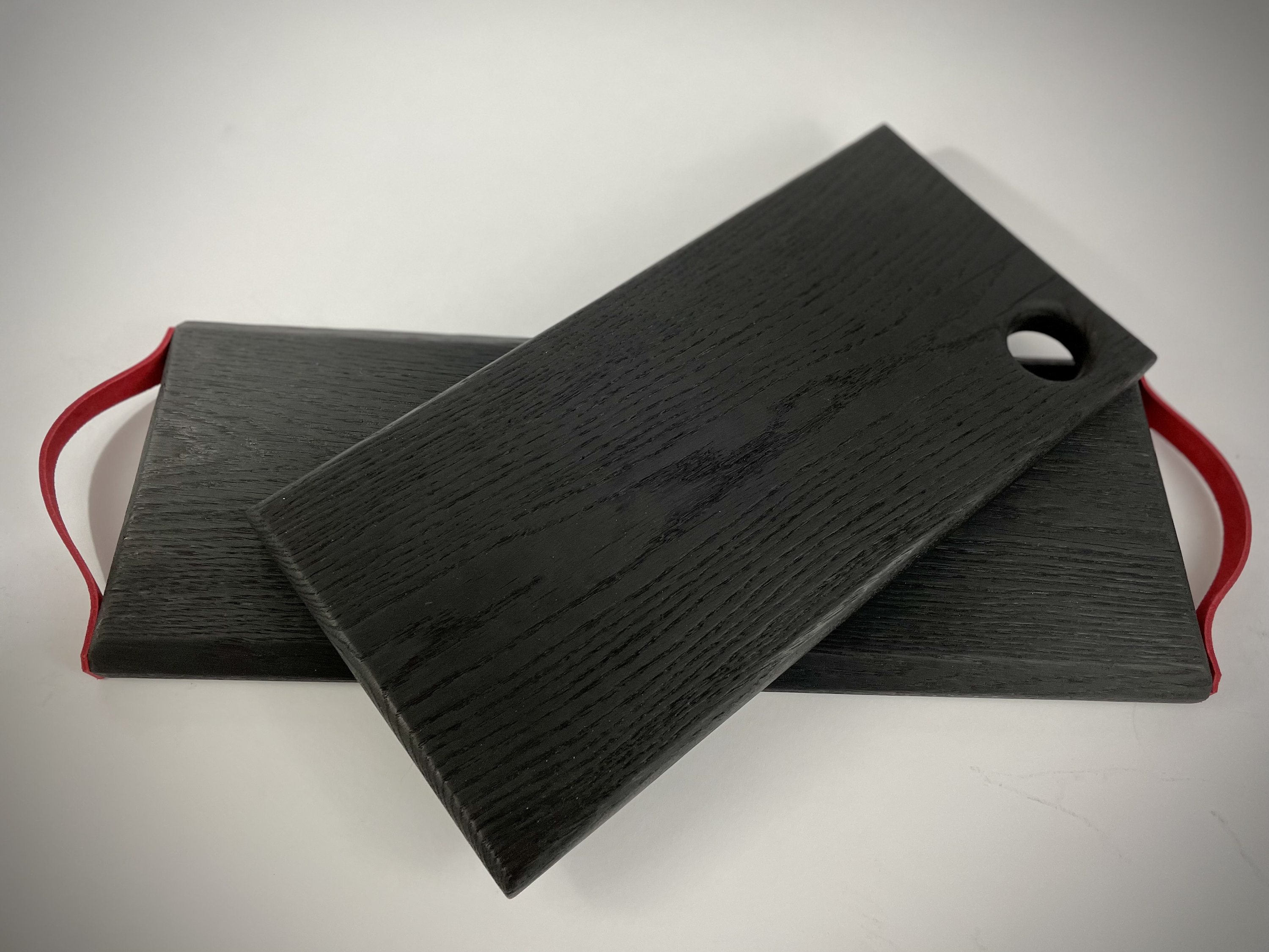 Charred Wood Serving Board Set Shou Sugi Ban Yakisugi - Etsy