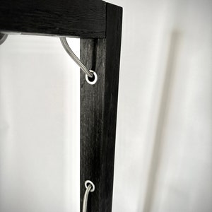 Brutalist Yakisugi Silver Laced Floor Lamp | Shou Sugi Ban Light ...