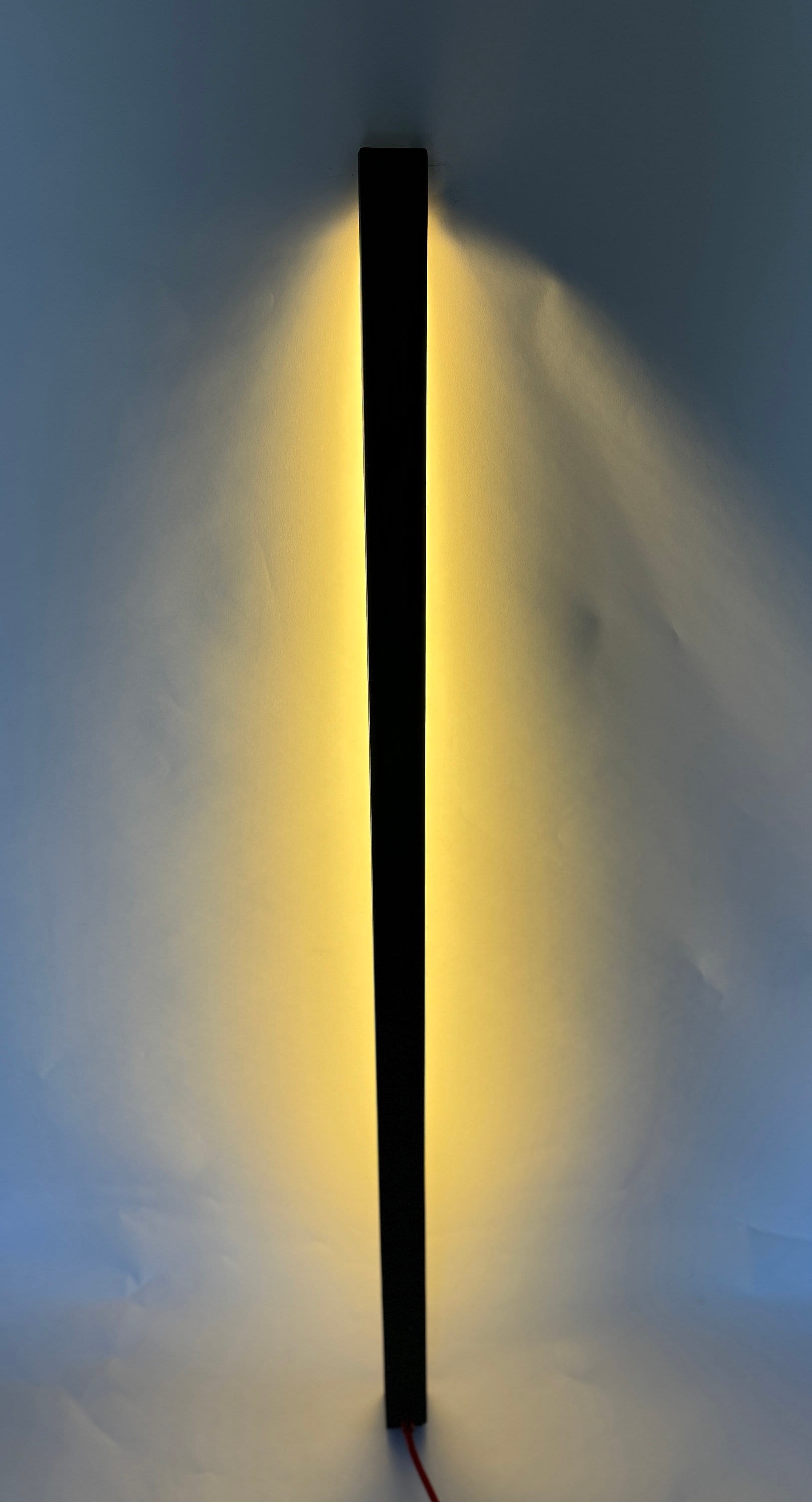 Yakisugi Led Floor Lamp | Shou Sugi Ban Standing Light | Brutalist ...