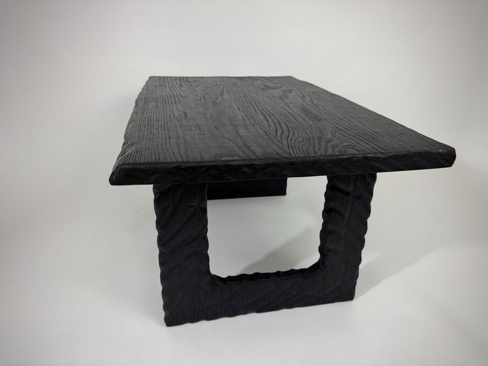 Yakisugi Coffee Table | Solid Oak | Japanese Shou Sugi Ban Table ...