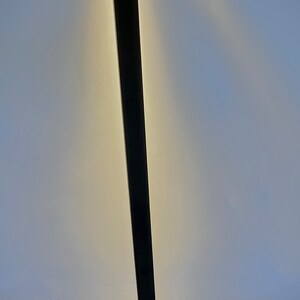 Yakisugi Led Floor Lamp | Shou Sugi Ban Standing Light | Brutalist ...