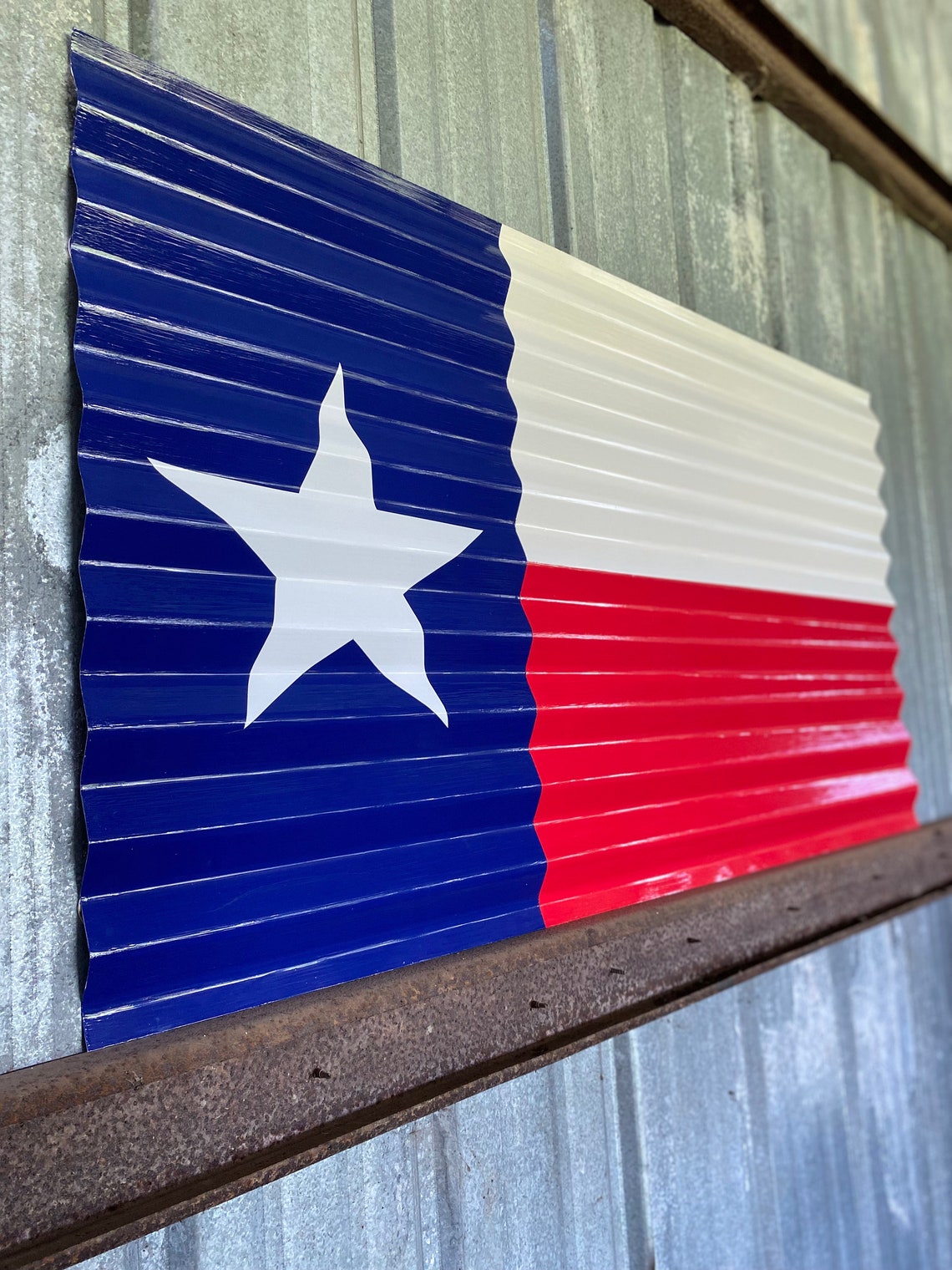 Metal Texas Flag - Etsy