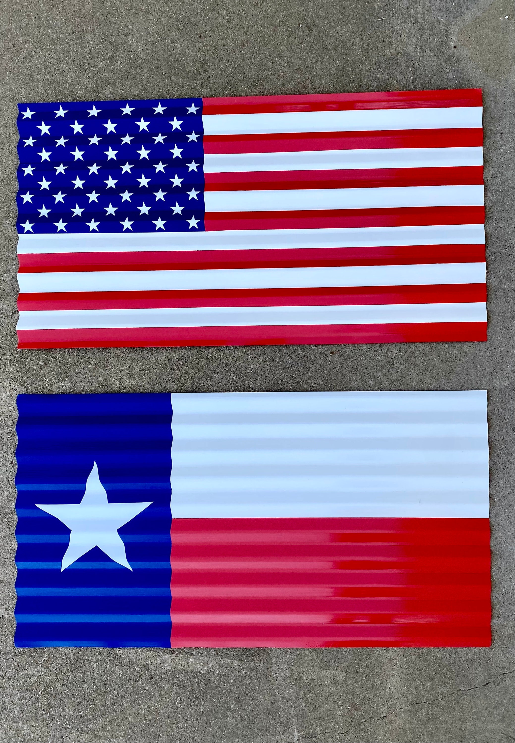 Metal Texas Flag - Etsy