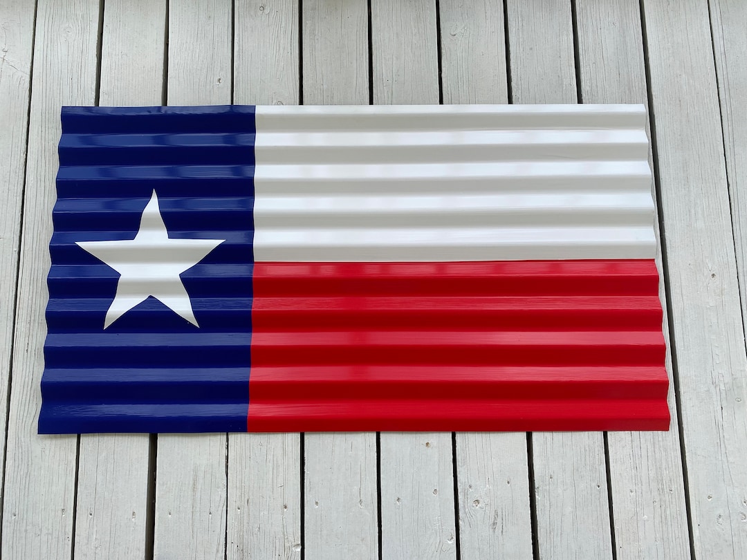Metal Texas Flag - Etsy