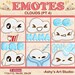 CLOUD EMOTES Pt 4| Twitch | Youtube | Discord | Emote | Raincloud Emote ...