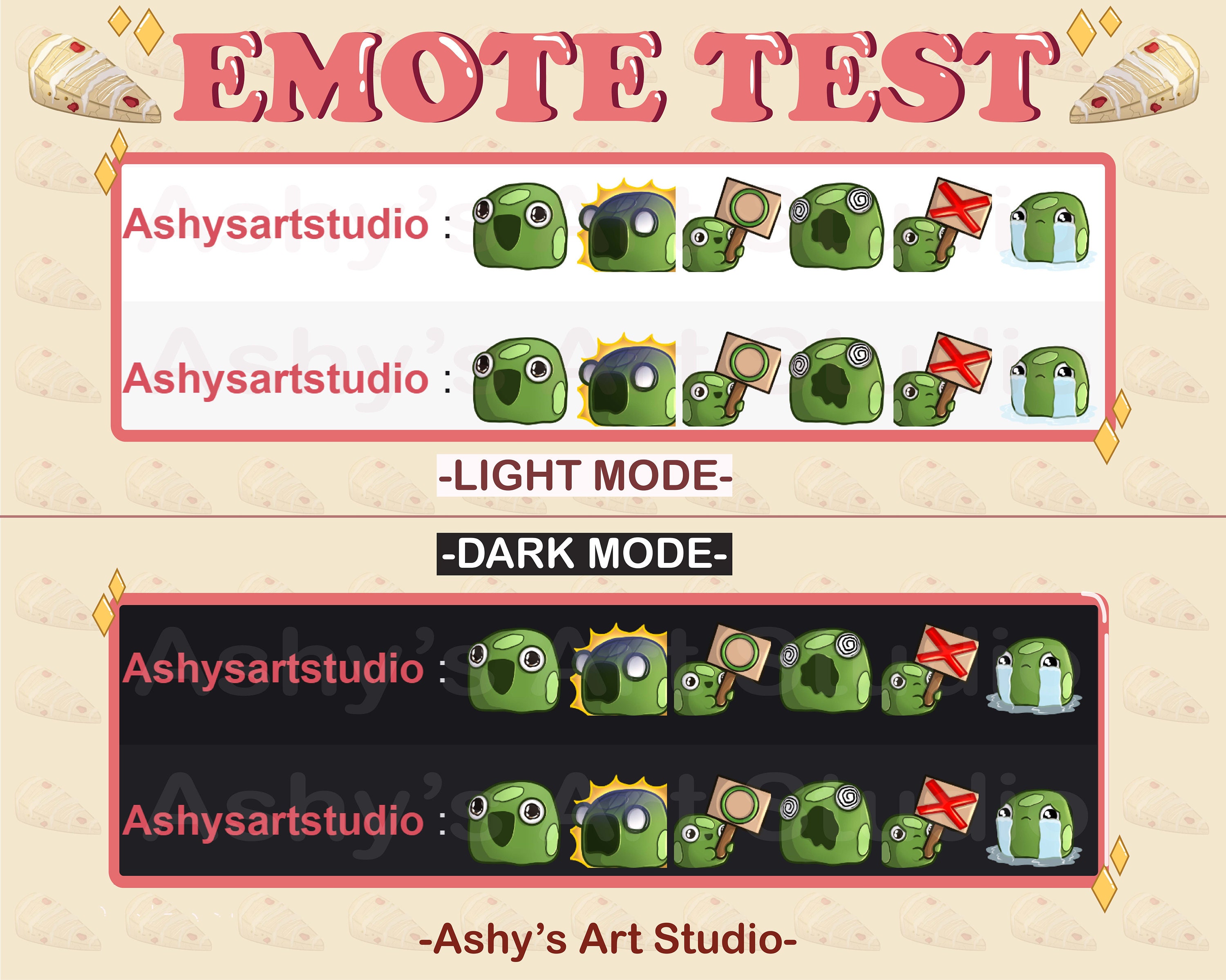 GREEN SLIME EMOTES Twitch Youtube Discord Emote Fantasy Emotes Slime ...