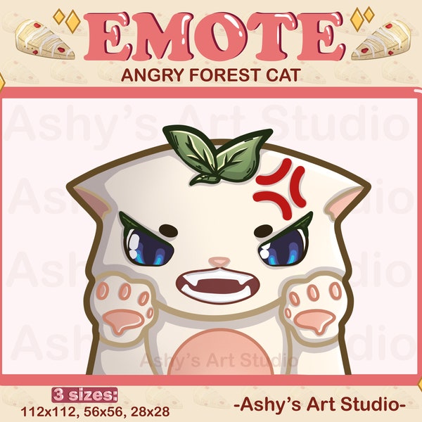 Angry Kitty - Etsy