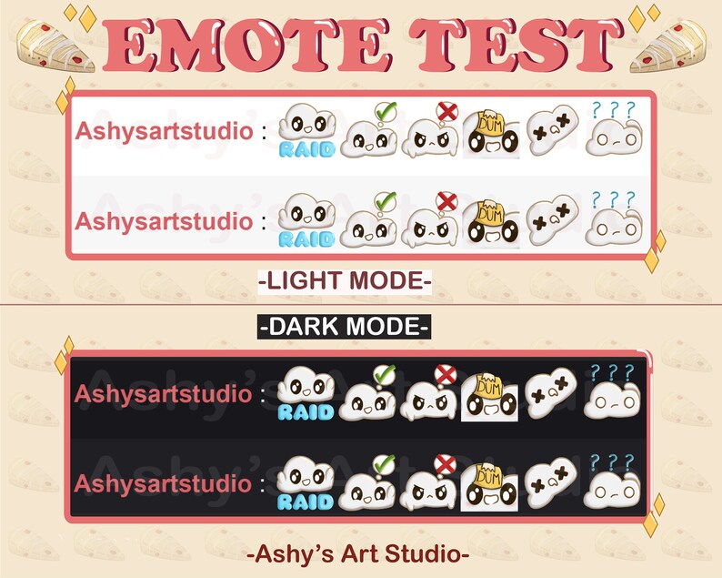 CLOUD EMOTES Pt3 | Twitch | Youtube | Discord | Emote | Raincloud Emote ...